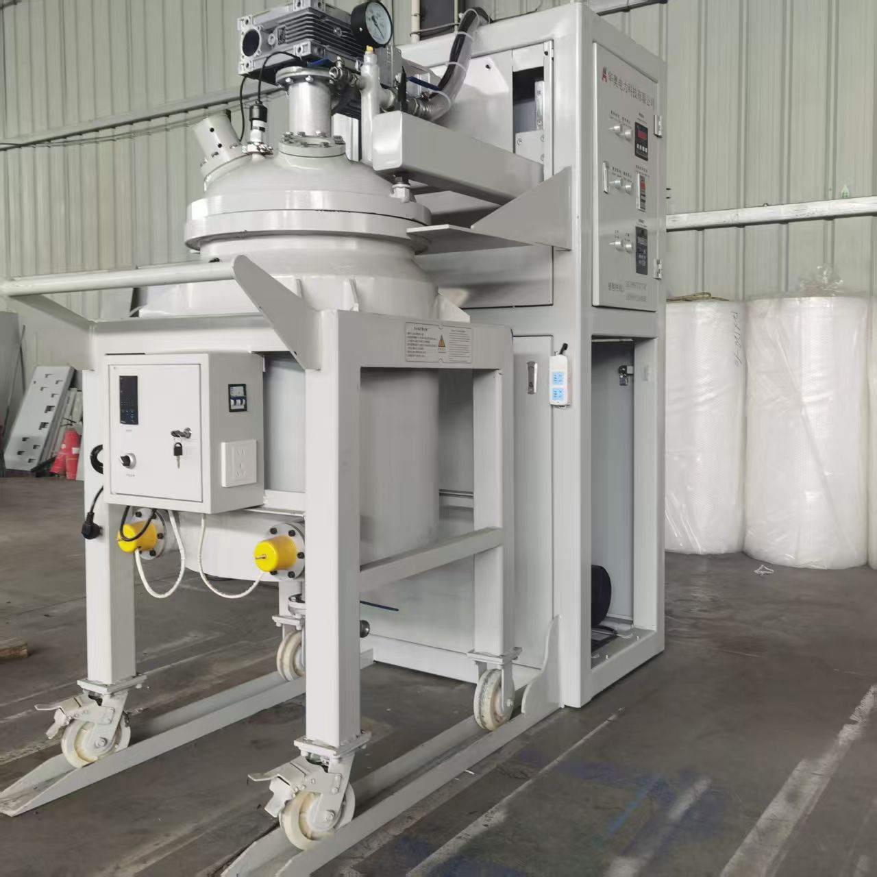 Buy Epoxy Injection Thin-film Degassing Mixer With Apg Clamping Machine ...