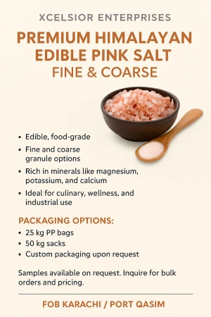 Buy Himalayan Edible Pink Salt – Fine & Coarse from Xcelsior ...