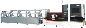 Buy Double Chuck Five Axis Groove Pipe Cutting Machine from Zhejiang ...
