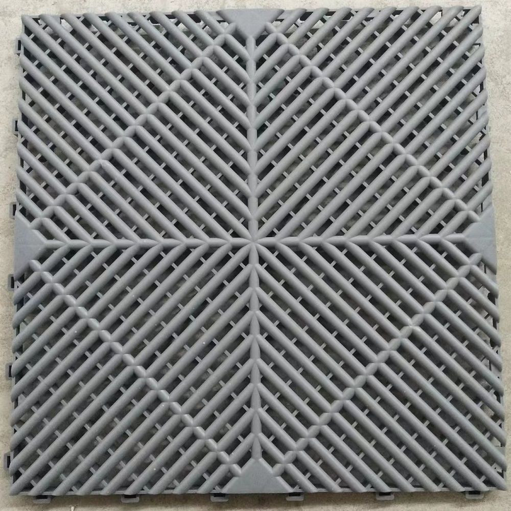 Buy Power Car Garage Floor Grid Plastic Modular Interlocking Tiles Pp ...