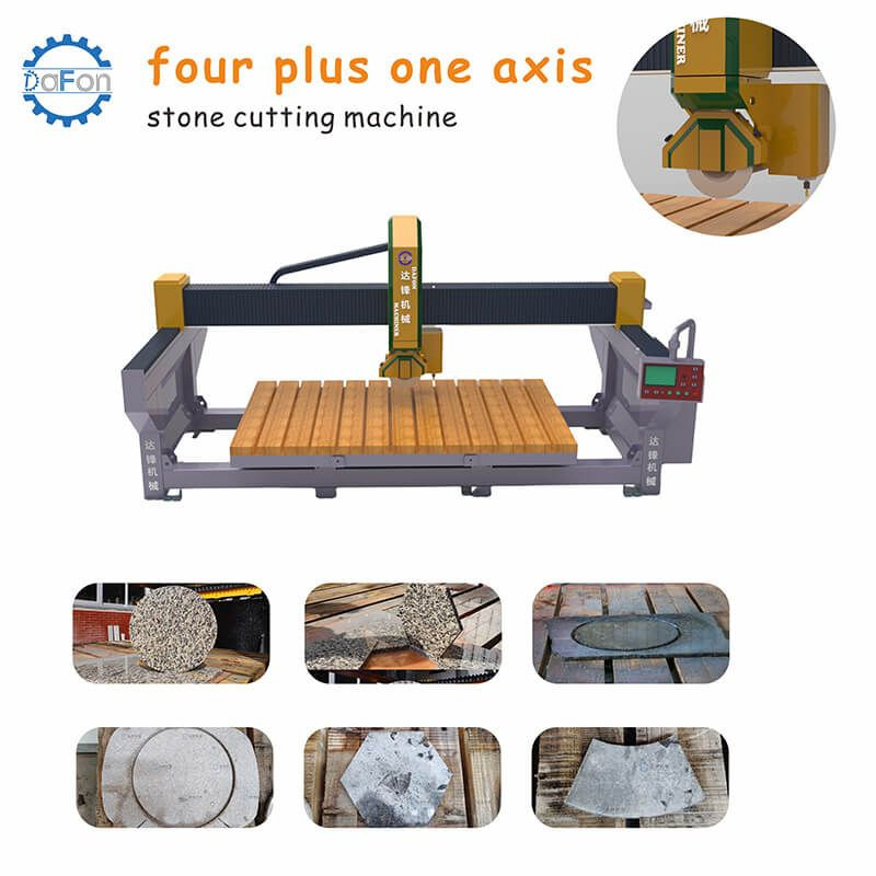 Buy 4+1 Bridge Cutter Machine With 1 Engraving Head from Quanzhou Dafon ...