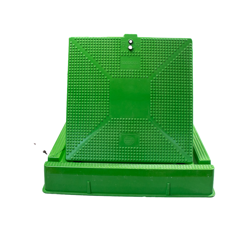 Buy En124 Loading A15 Anti-theft Gas Station Square Sewer Smc Manhole ...