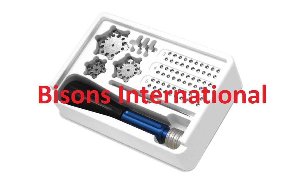 Buy Titanium Burr Hole Cover Plate Set With Instruments – Neurosurgical ...