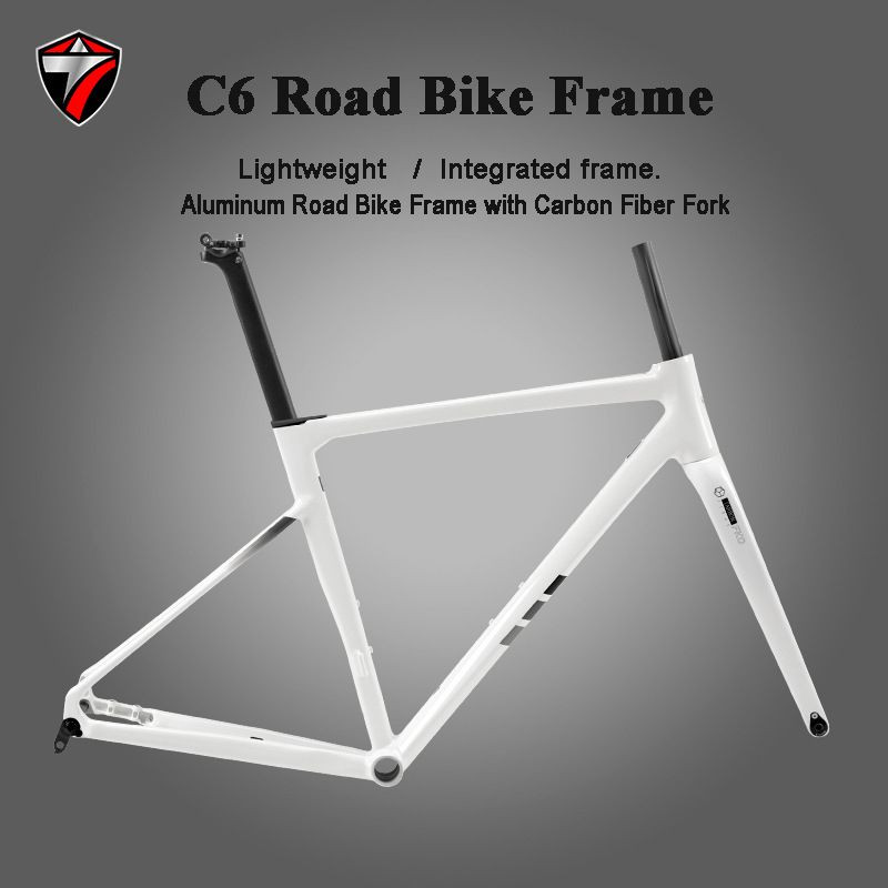 Buy C6 Full Inner-cables Road Bike With Disc Brake And Thru-axle ...