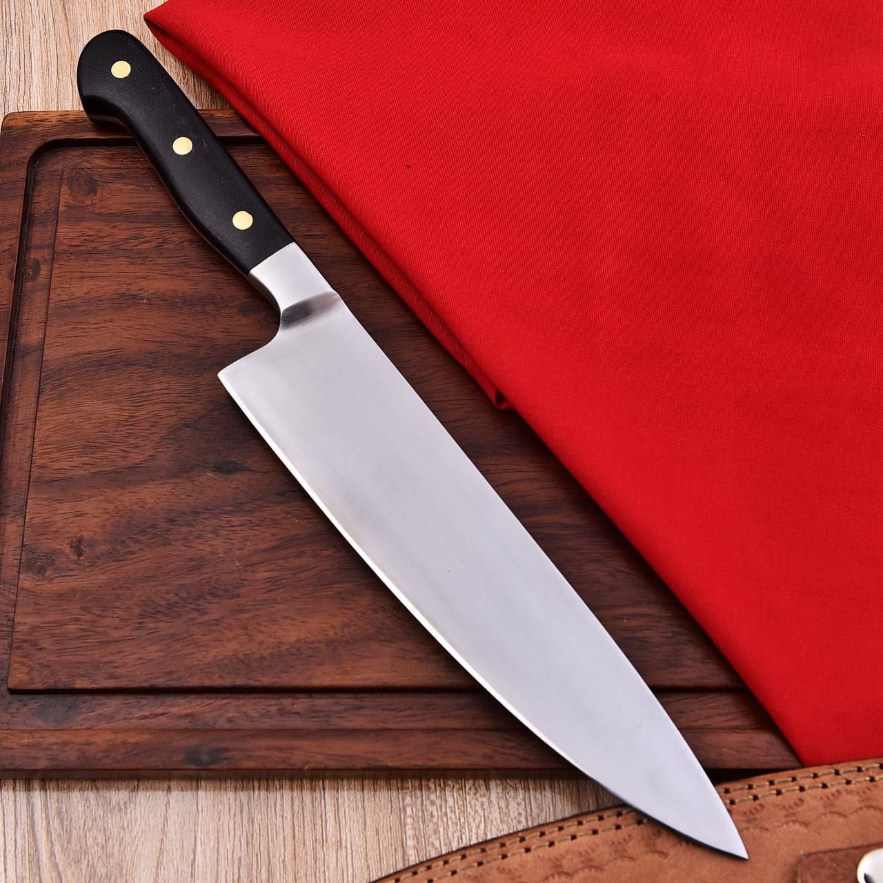 Buy Premium Sandvik Steel Chef’s Knife – Razor Sharp & Durable from AH ...