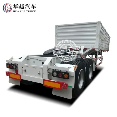 Buy 20ft Superlink Interlink 2 Axle Dropside Panel Cargo Semi Trailer ...