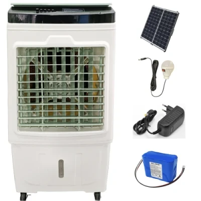 Buy Ac-2040 Portable Solar Rechargeable Dc Air Cooler Evaporative Room ...