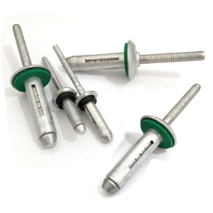 Buy Aluminum Waterproof Trifold Blind Rivets With Rubber Washer For ...