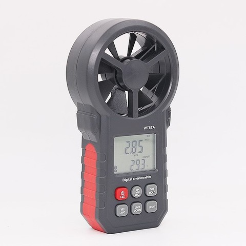 Buy Anemometer Wind Meter Air Temperature Flow Velocity Meter Wind ...