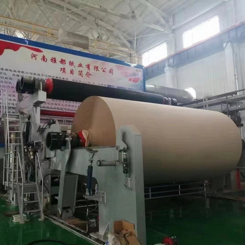 Buy Cardboard Paper & Kraft Paper & Corrugated Paper Making Machine ...