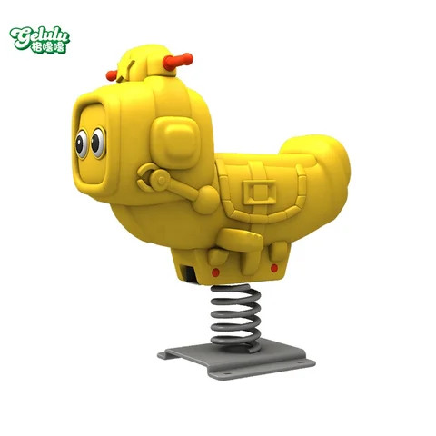 Buy Children Rocking Toys Rocket Shape Spring Riding Horse Chair Adult ...