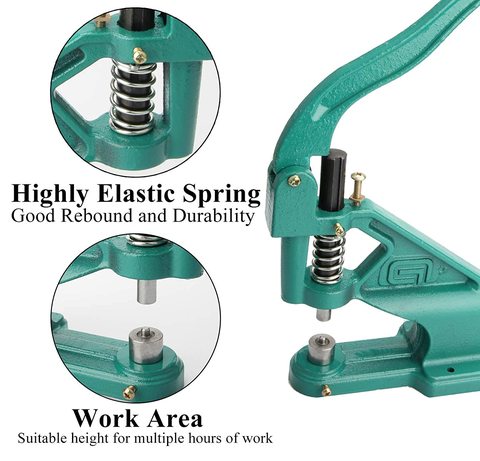 Buy China Supplier Hand Press Machine Grommet Tool And Hole Cutter ...