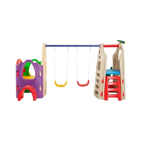 Buy Commercial Outdoor Slide Interactive Playground Castle Swing Games ...