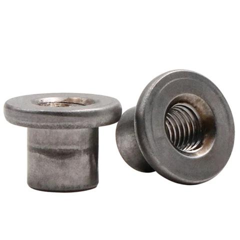 Buy Custom Carbon Steel Round Weld Nuts 10mm 12mm Round Welding T Nut ...