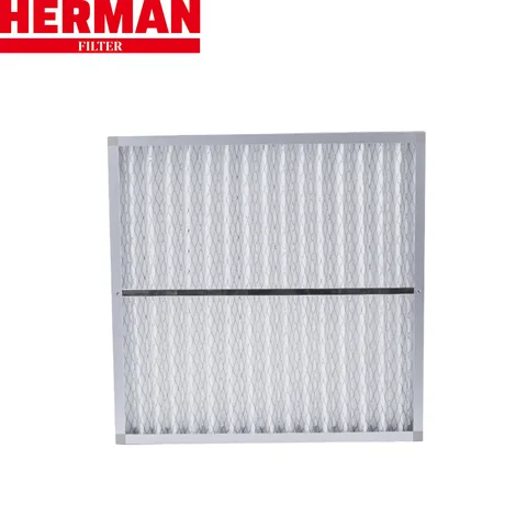 Buy Custom Industrial Hepa Air Filter Panel Primary Folding Air Filter ...