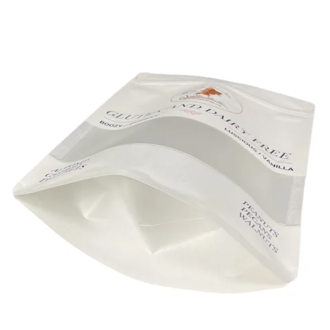 Buy Custom Recyclable Compostable Ziplock Dry Nuts Coffee Seeds Stand Up Kraft Paper Pla Packing ...