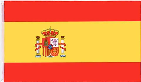 Buy Custom Spain National Flag Outdoor Activities/interior Decoration90 ...