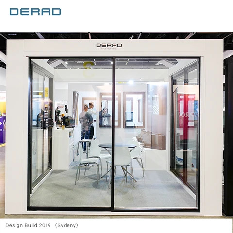 Buy Customized Interior Doors Thermal Break Low-e Glass Two Panes ...