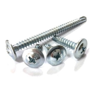 Buy Din7504 Wafer Head Self Tapping Screw Button Screws K Lath Pan Truss Head Self Drilling ...