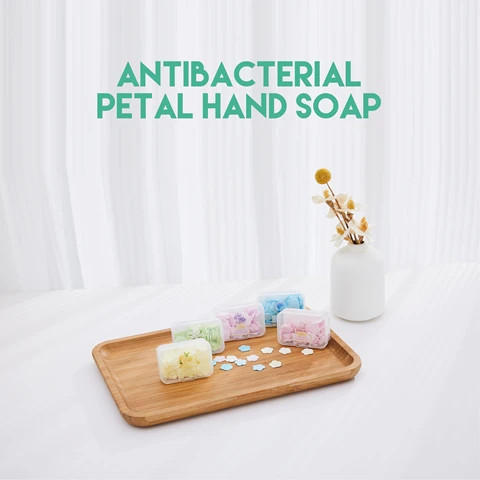Buy Dissolvable Soap Paper Sheets Mini Disposable Portable Petal Soap ...