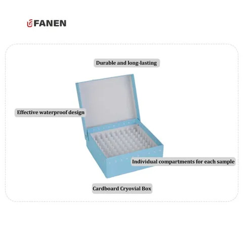 Buy Fanencryovial Tube Box 1.5ml Sterile Cryovial Box Laboratory 2ml ...