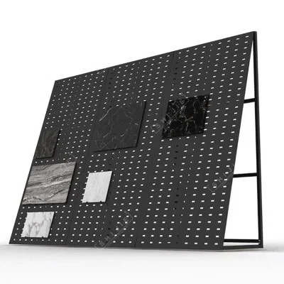Buy Floor Stand Metal Ceramics Tiles Display Rack Marble Quartz Panel ...