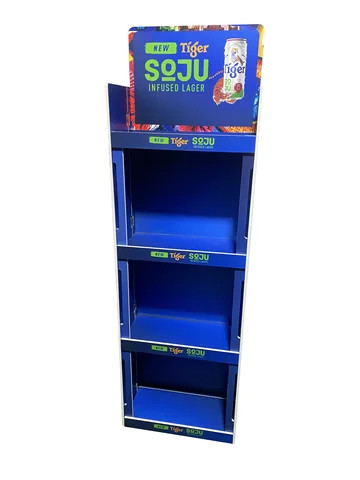 Buy Foldable Beverage Display Rack, Pvc Foam 3 Tier Drinking Production ...