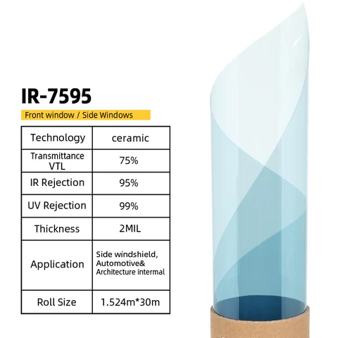 Buy Free Sample Ir95% High Heat Rejection Car Solar Window Tint Nano ...