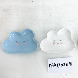 Buy Handmade Ceramic Funny Cloud Shaped Dinner Plates, Sushi Ceramic ...