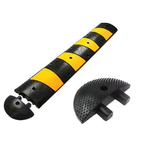 Buy Heavy Duty Premium Traffic Calming Humps Movable Rubber Speed Bumps ...