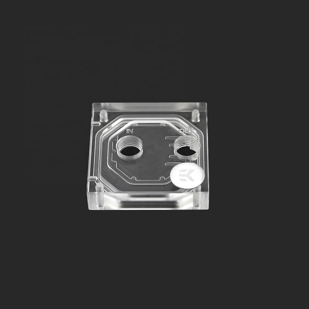 Buy High Polished Clear Acrylic Square Microfluidics With Ostioles ...