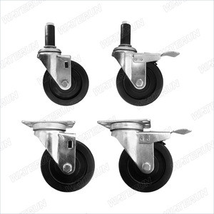 Buy Hot Selling Conductive Rubber Wheel, Esd Caster Wheels With Brake ...