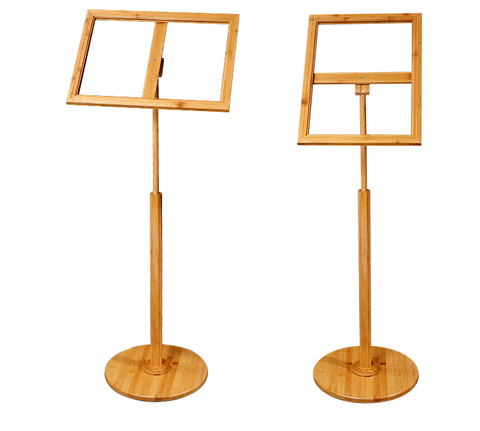 Buy Hotel Lobby A3 A4 Free Standing Wood Sign Stand Poster Board ...