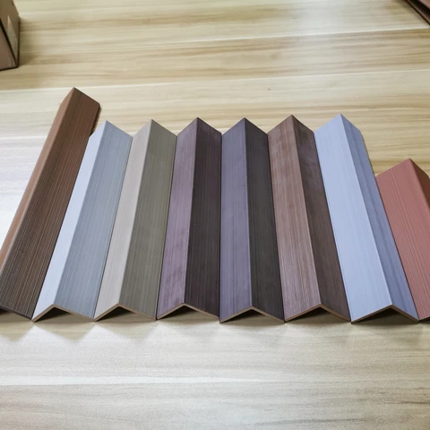 Buy Hoyeah Super Factory 50*50*3000mm Wpc Accessories Edge Banding ...