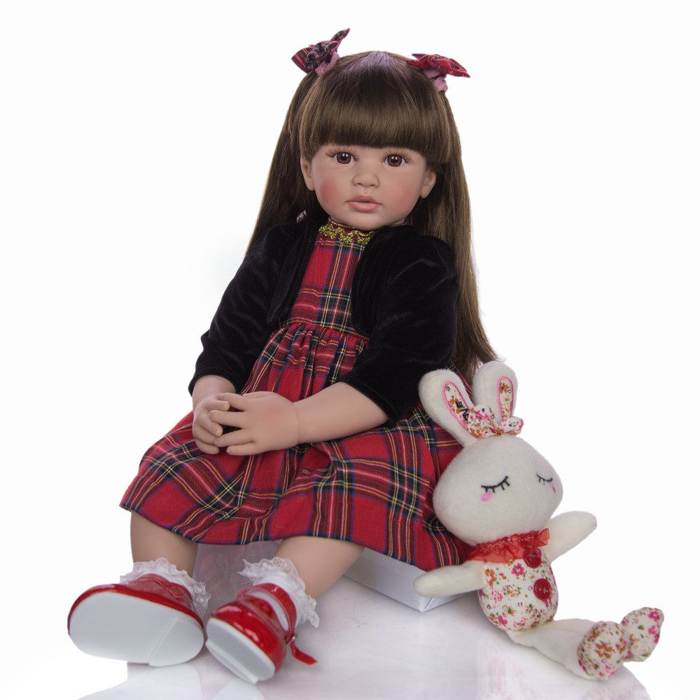 Buy Keiumi 24 Inch 60 Cm Reborn Dolls Silicone Soft Realistic Princess Girl Baby Doll Kids ...
