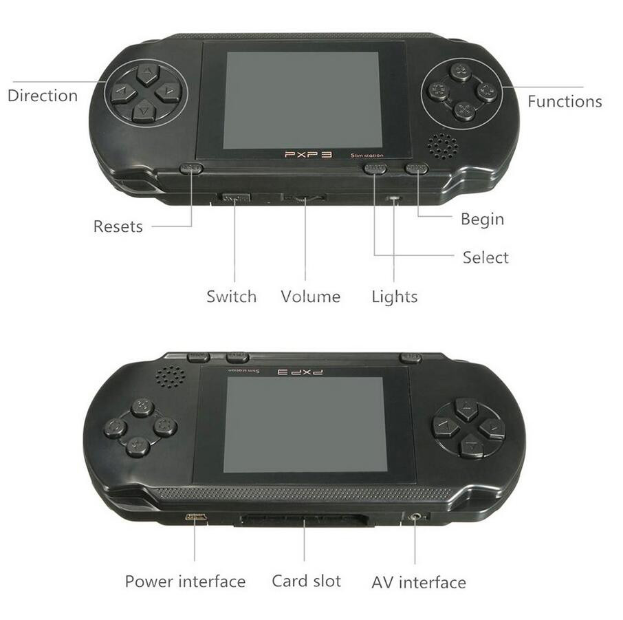 Buy Kids Gifts Portable 16 Bit Family Mini Retro Pxp3 Slim Sup Pvp ...