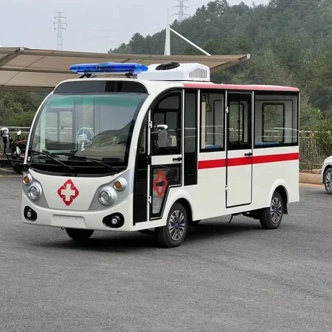 Buy Low Price Chinese Mini Emergency Ambulance 72v Electric Ambulance ...