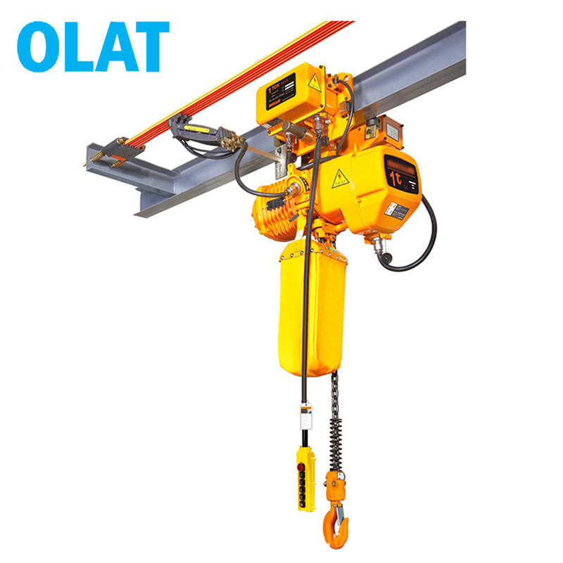 Buy Monorail Electric Chain Hoist Lifter 10ton from Henan Olat Crane ...