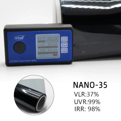 Buy Nano Ceramic Film High Privacy Heat Insulation Solar Window Film 1.52*30m from Guangzhou ...