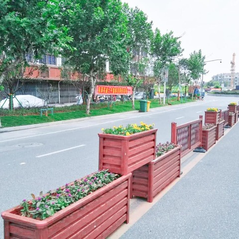 Buy New Street Pots Stainless Corten Steel Hand Vegetable Seed Long Box ...