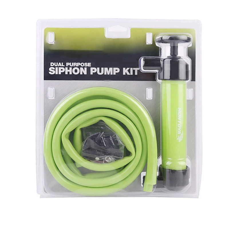 Buy Oem Green Color Portable Hand Operated Plastic Manual Siphon Oil ...