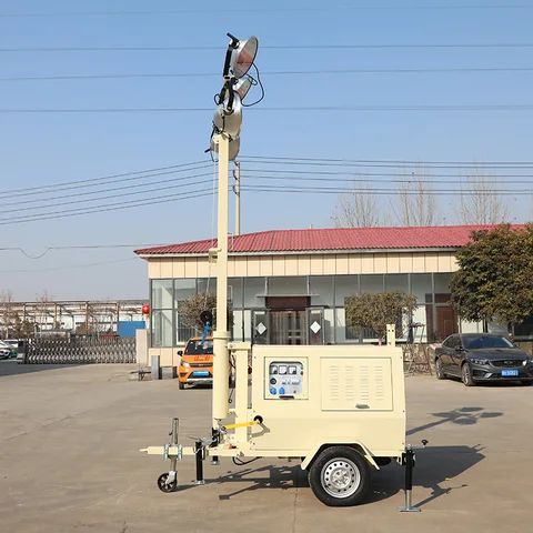 Buy Official Construction Led Diesel Engine Light Towers Solar Mobile ...