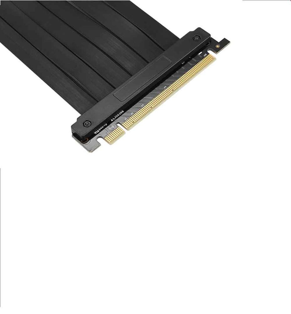 Buy Pcie X16 3.0 Flexible Cable Card Extension Port Adapter High Speed ...
