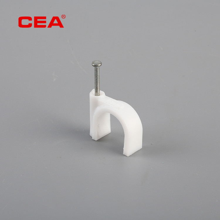 Buy Pe Plastic Cable Holder Clip,plastic Wall Cable Clip from Yueqing ...