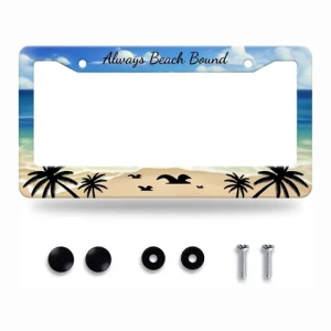 Buy Philippines Star Tribal License Plate Frame Steel Rust-proof Auto ...