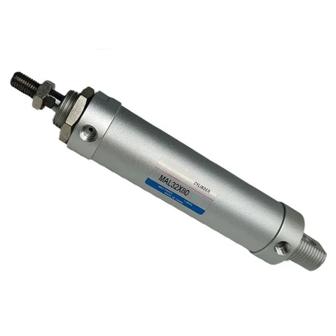 Buy Pneumatic Parts Air Piston Cylinder Of Double Acting Acq Ace Sc Se ...