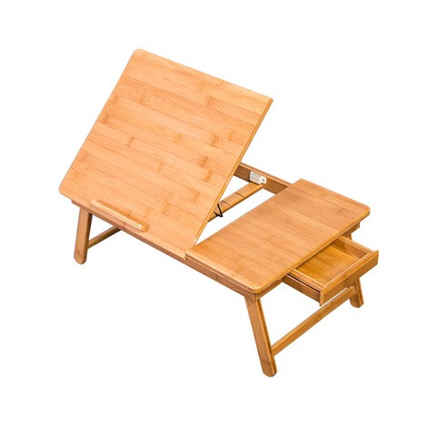 Buy Portable Computer Desk Standing Bamboo Bed Desk Bamboo Laptop Table ...