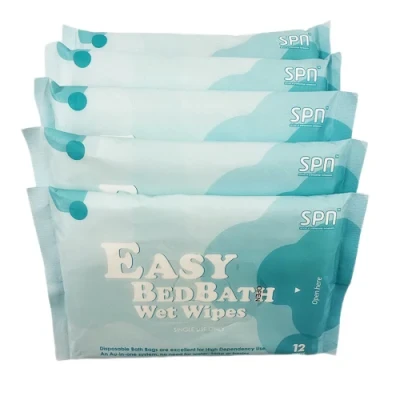 Buy Pure Water Wet Wipes Newborns And Elderly Patient Easy Bed Bath Wet ...