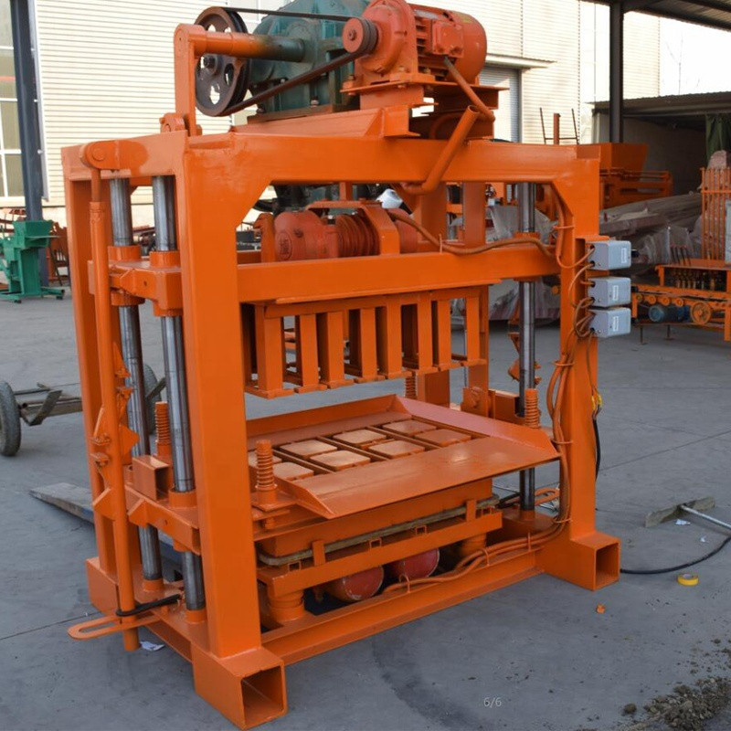 Buy Qtj4-40 Manual Block Molding Machine To Make Concrete Blocks Paving ...