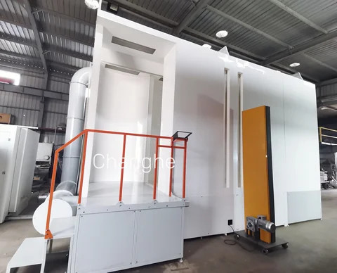 Buy Quick Color Change Pp Material Automatic Spray Painting Booth Multi ...